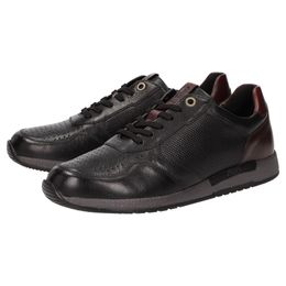 Sioux Herren Sneaker "Rojaro-718", Gr. 42,5, schwarz, Obermaterial: 100% Kalbsleder CAL. 100% Gummi rubber., Schuhe