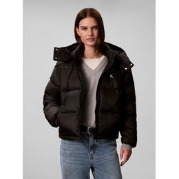 Damen Steppjacke, schwarz, Gr. M, Calvin Klein Jeans, unifarben, Web, Obermaterial: 100% Polyester. Futter: 100% Polyester. F&uuml;llung: 80% Daunen, 20%