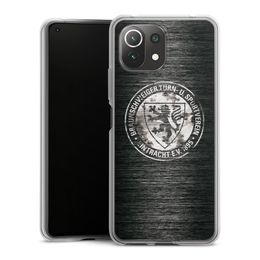 DeinDesign Xiaomi Mi 11 Lite 5G NE Handy Silikon H&uuml;lle Case transparent Handyh&uuml;lle Logo Official Licensed Product Eintracht Braunschweig Silikon Case