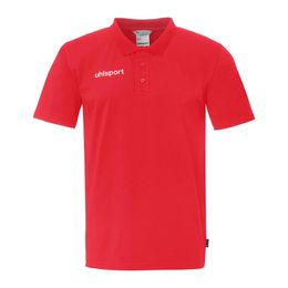 Uhlsport Herren Poloshirt "POLO SHIRT Essential", rot, Gr. M, Obermaterial: 100% Baumwolle CO(Bio)., Shirts