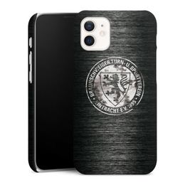 DeinDesign iPhone 12 mini Handy Premium Case Smartphone Handyh&uuml;lle Schutzh&uuml;lle matt Official Licensed Product Eintracht Braunschweig Logo Premium Case