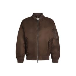 Calvin Klein Jeans Jacke Herren Gr&ouml;&szlig;e XXS dunkelbraun Sommerjacke