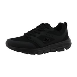 Kappa Herren Sneaker "CALLISTO", Gr. 44, schwarz, Synthetik, Schuhe