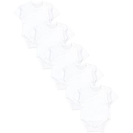 TUPTAM Jungen Kurzarmwickelbody "Wickelbody Baby Jungen Kurzarm Wickelbody 5er Set", Gr. 68, lila, Obermaterial: 100% Baumwolle CO., Bodys