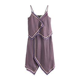 Next Kleid Damen Gr&ouml;&szlig;e 50 blue denim / schoko / bordeaux / wei&szlig;
