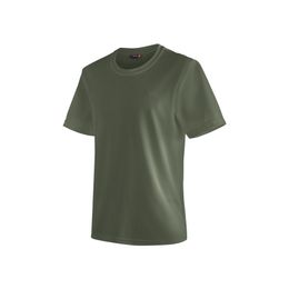 Maier Sports Herren T-Shirt "Walter", gr&uuml;n, Gr. S, 100% Polyester, Shirts, Herren Kurzarmshirt, leichtes Sommer Funktionsshirt, Rundhals, Reg Fit