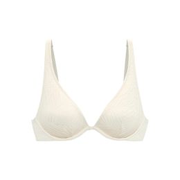 Lascana Damen B&uuml;gel-Bikini-Top "Fay", beige, Gr. 36, Strukturmuster, Obermaterial: 94% Polyamid, 6% Elasthan. Futter: 90% Polyester, 10% Elasthan,