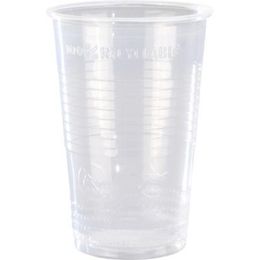 Trinkbecher (PP), 0,3 l &Oslash; 7,8 cm &middot; 11,3 cm transparent