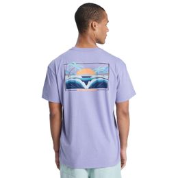 Quiksilver Herren T-Shirt "Hellbender", lila, Gr. L, Obermaterial: 60% Baumwolle, 40% Polyester., Shirts
