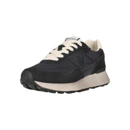 Lyle & Scott LYLE & SCOTT Herren Sneaker "Noah", Gr. 46, schwarz, Kunstfaser, Lederimitat, Schuhe, mit geformter, hochelastischer Innensohle