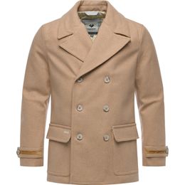Ragwear Herren Kurzmantel "Parr YOUMODO", beige, Gr. S, Obermaterial: 100% Polyester. Innenfutter: 100% Polyester. Wattierung: 100% Polyester,