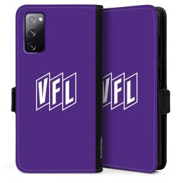 DeinDesign Galaxy S20 Handy Klapph&uuml;lle Handyh&uuml;lle aus Kunst Leder schwarz Flip Case Logo Official Licensed Product Vfl Osnabr&uuml;ck Sideflip mit Lasche