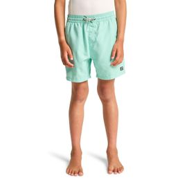 Billabong Kinder Badeshorts "All Day Layback", gr&uuml;n, Gr. XS, Obermaterial:100% Polyester., Badehosen