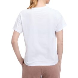 Energetics Damen T-Shirt "DA.-T-SHIRT ENZA SHORT SLEEVE W", wei&szlig;, Gr. XS, unifarben, Jersey, Obermaterial: 100% Baumwolle, Shirts, mit