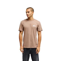 Quiksilver Herren T-Shirt "Ev Mini Logo", braun, Gr. L, Obermaterial: 70% Baumwolle, 30% Baumwolle., Shirts