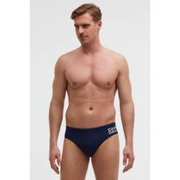 CAMP DAVID Herren Badehose, blau, Gr. XXL, bedruckt, Elasthan, Polyamid, Polyester, Badehosen, mit Tunnelzuband innen