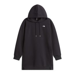 The North Face Damen Sweatkleid "W ESSENTIAL SD RLX HOODED DRESS", schwarz, Gr. XXL, Obermaterial: 68% Baumwolle, 32% Polyester, Kleider