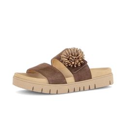Gabor Damen Pantolette "Pantolette", Gr. 36, braun, Schuhe