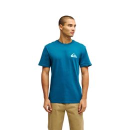 Quiksilver Herren T-Shirt "Ev Mini Logo", blau, Gr. XL, Obermaterial: 70% Baumwolle, 30% Baumwolle., Shirts