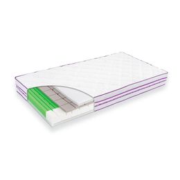 Tr&auml;umeland Kindermatratze &raquo;Airkiss&laquo; 14 cm hoch 1 Stk. tlg. wei&szlig; Bezug (oben): 62% Polyester, 38% Lyocell (TENCEL ). Bezug (unten): 62% Polyester, 38% Lyocell (