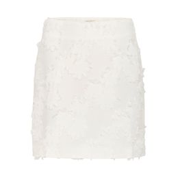 Kaffe Damen Midirock "Rock KAlena", wei&szlig;, Gr. 34, Obermaterial: 100% Polyester PES., R&ouml;cke