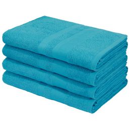 OTTO home Duscht&uuml;cher &raquo;Vanessa, 4 Duscht&uuml;cher, 70x140cm, in Standard- und Premium-Qualit&auml;t&laquo; Handt&uuml;cher mit Bord&uuml;re, 100% Baumwolle, einfarbig, weich 