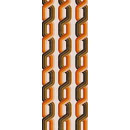 ARCHITECTS PAPER Fototapete &raquo;Chains&laquo; Grafik Tapete Natur Fototapete Panel 1,00m x 2,80m braun Vlies B/L: 1m x 2,8m
