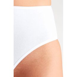 Damen Jazz-Pants Slips, Wei&szlig;, Gr. 52/54, petite fleur by Lascana, Unterhosen, Material: Baumwolle