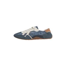 Pepe Jeans Damen Trainingsschuh "trainers NOA DANCE W", Gr. 40, blau, 45%Polyester, 35% Rindsvelours, 15% Polyuerethane, 5% Spaltleder, Schuhe