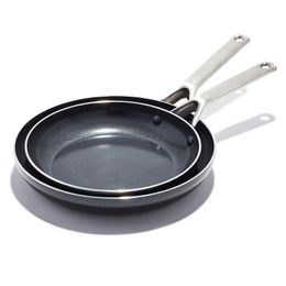 OXO Good Grips Bratpfanne &raquo;Antihaft Agility Bratpfannen-Set &ndash; 24 & 28 cm&laquo; Aluminium Set, 2 tlg. 2 Pfannen, im Alltag m&uuml;helos gemacht &Oslash; 30cm + H&ouml;he 9cm