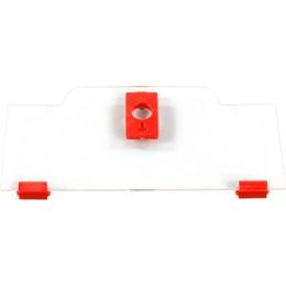 Sch&auml;fer Shop Sch&auml;fer Shop Pure Cover niedrig f&uuml;r Eurobox Serie Economy 400 x 300 mit offener Front, Kunststoff, rot