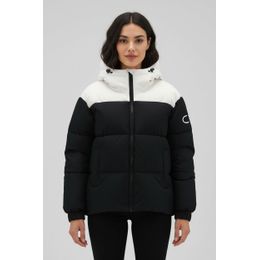 CMP Damen Winterjacke, schwarz-wei&szlig;, Gr. L, Obermaterial: 100% Polyester. Futter: 100% Polyester. Wattierung: 100% Polyester, Jacken, mit fester