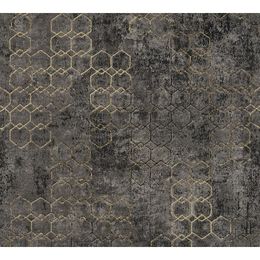 Livingwalls living walls Vliestapete &raquo;New Walls Urban Grace geometrisch grafisch&laquo; gemustert geometrisch grafisch leicht strukturiert Geometrische Tapete Design 