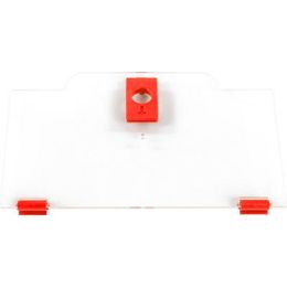 Sch&auml;fer Shop Sch&auml;fer Shop Pure Cover hoch f&uuml;r Eurobox Serie Economy 400 x 300 mit offener Front, Kunststoff, rot