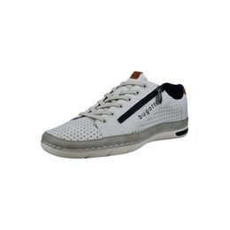 Bugatti Schn&uuml;rschuh Herren Gr&ouml;&szlig;e 41 cognac / grau / offwhite