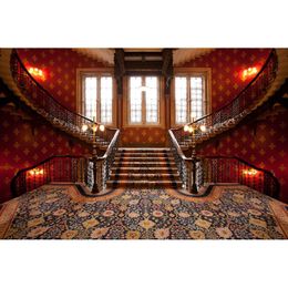 papermoon Fototapete &raquo;Klassische Treppen&laquo; bunt Vlies B/L: 3m x 2,23m, Bahnen: 6 Stk.