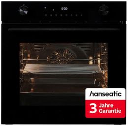 Hanseatic Backofen &raquo;HBO7212A1&laquo; inkl. 3 Jahre Herstellergarantie schwarz Einheitsgr&ouml;&szlig;e Backofen