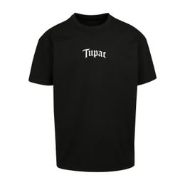 Merchcode Herren T-Shirt "Merchcode Herren 2Pac - 2Pacalypse Now Oversize Tee", schwarz, Gr. L, bedruckt, 100% Baumwolle, Shirts