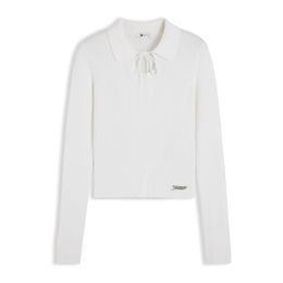 Tommy Jeans Pullover Damen Gr&ouml;&szlig;e M wei&szlig;
