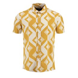 Key Largo Button Up Shirt male size XXL Camel / Kitt
