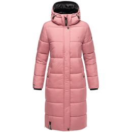 Marikoo Mantel Damen Gr&ouml;&szlig;e XL pastelllila / schwarz