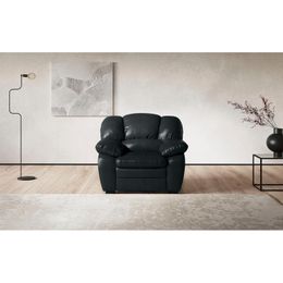 COTTA Sessel &raquo;Casino, B.110 cm, bis 120 kg belastbar&laquo; Polstergarnitur, auch als Set erh&auml;ltlich SOFTLUX -Kunstleder;Luxus-Microfaser (100% Polyester);
