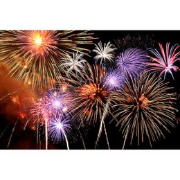 papermoon Fototapete &raquo;Berstendes Feuerwerk&laquo; bunt Vlies B/L: 3m x 2,2m, Rollen: 1