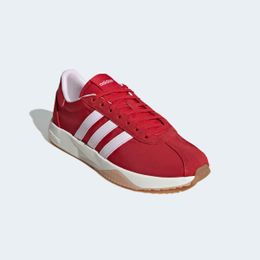 Damen Sneaker "RUN 76/26", adidas Sportswear, Gr. 38,5, rot, Leder, Synthetik, Textil, Schuhe