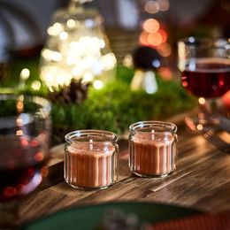 IKEA H&Ouml;KG&Ouml;K Duftkerze im Glas