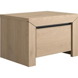 Nachttisch &raquo;Brugge&laquo; 1 Stk. tlg. Breite 57 cm braun B/H/T: 57cm x 38cm x 41cm