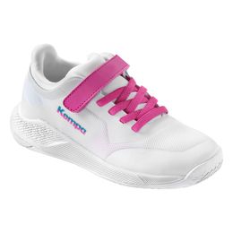 Kempa Kinder Hallenschuh "Hallen-Sport-Schuhe Kourtfly Kids", Gr. 29, wei&szlig;, Obermaterial: 100% Textilmaterial TEXMAT., Schuhe