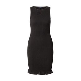 Tommy Jeans Kleid 'Smock Tank Bodycon Mini' Damen Gr&ouml;&szlig;e 36/38 schwarz Sommerkleid