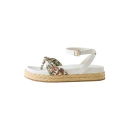 next T-Bar Sandals female size 37 Brown / Green / White