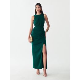 St Mrlo Kleid 'SHARMAINE' Damen Gr&ouml;&szlig;e 36 dunkelgr&uuml;n Sommerkleid